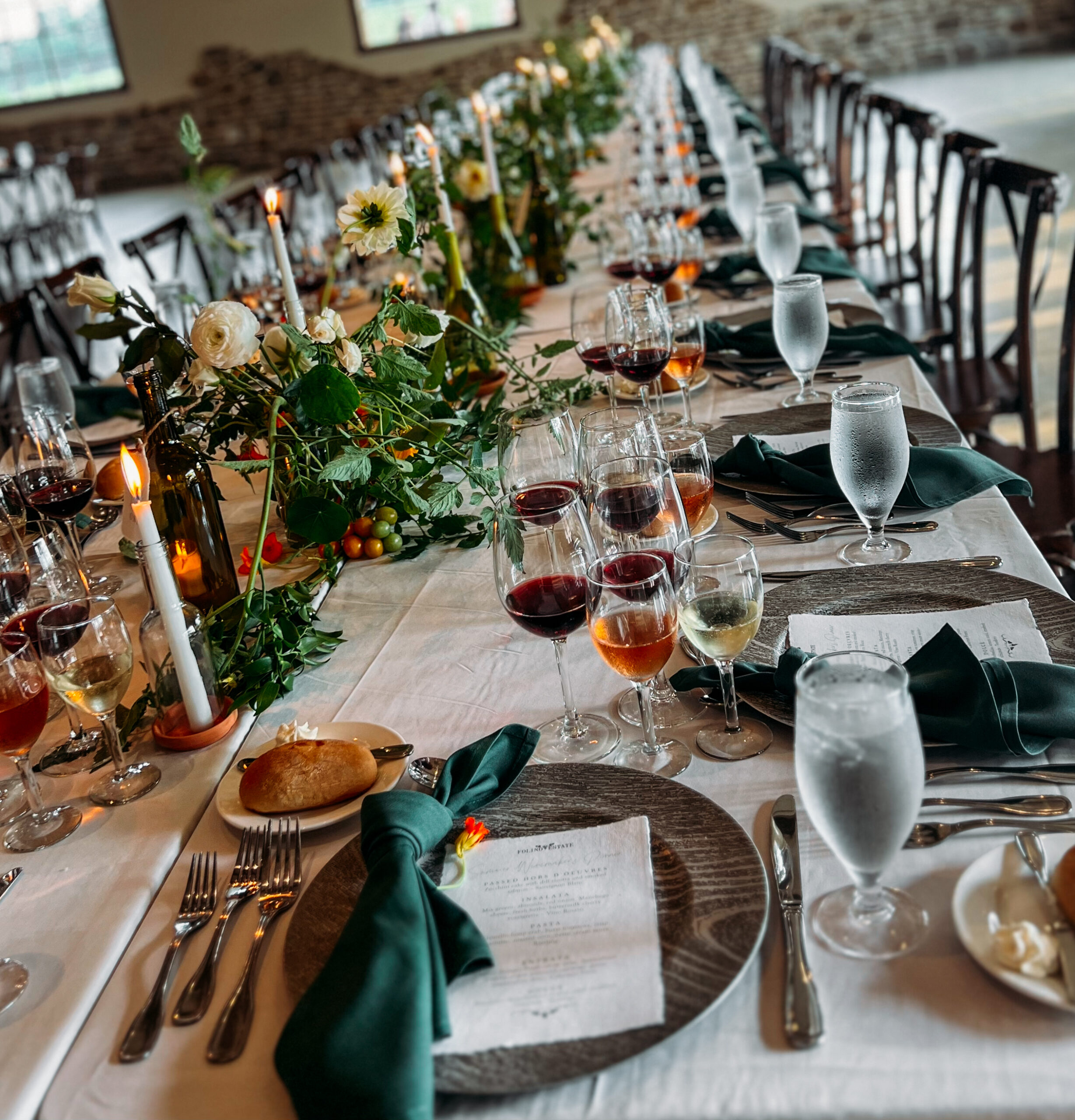 Summer Winemaker's Dinner 2023 - Folino Estate Winery